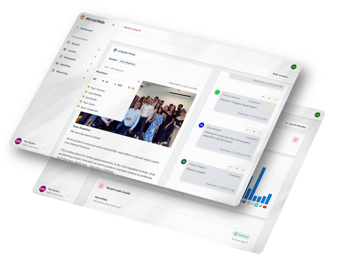 Prevent Compliance Violations | MirrorWeb